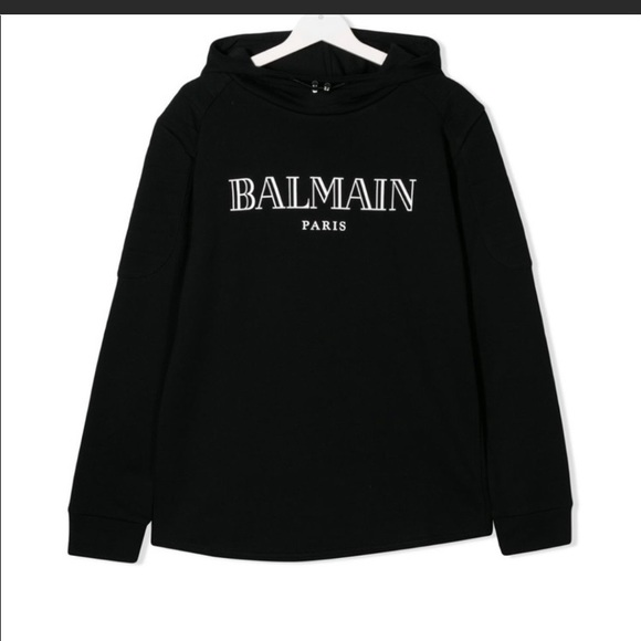 Balmain | Tops | Balmain Hoodie | Poshmark